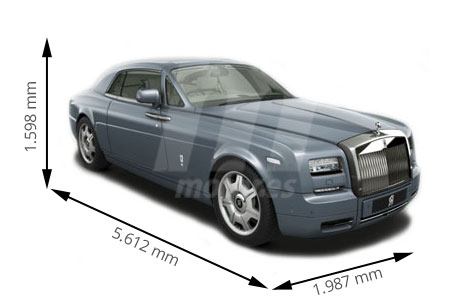 Medidas Rolls-Royce Phantom: longitud, anchura, altura y maletero ...