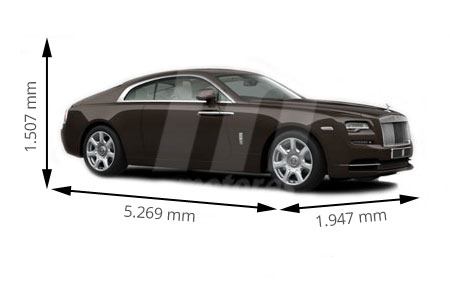 Medidas Rolls-Royce Wraith: longitud, anchura, altura y maletero - Motor.es