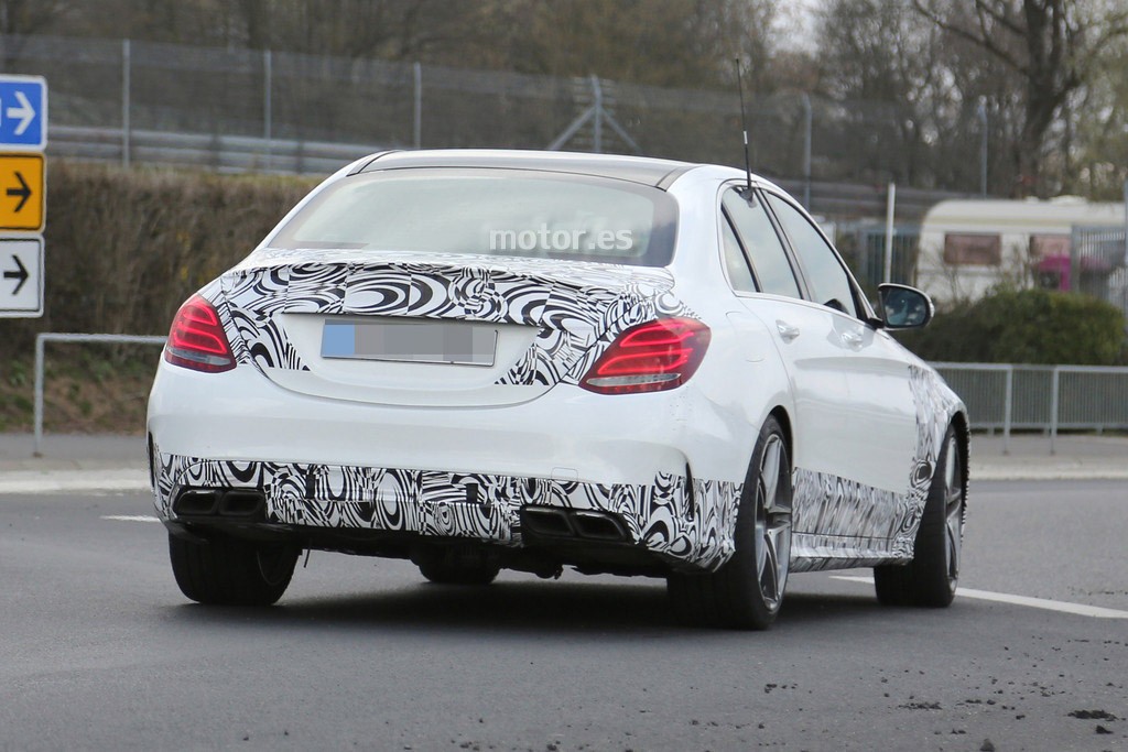 Mercedes C63 AMG 2015, un lobo con piel de cordero en Nürburgring ...