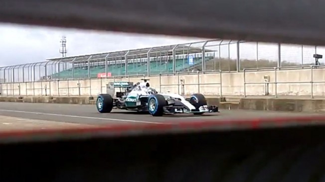 Mercedes W06 F1 2015, primeras imágenes en vídeo - Motor.es