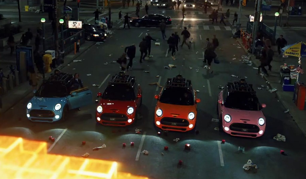 Cine: Cuatro MINI Cooper S, protagonistas de la película "Pixels ...