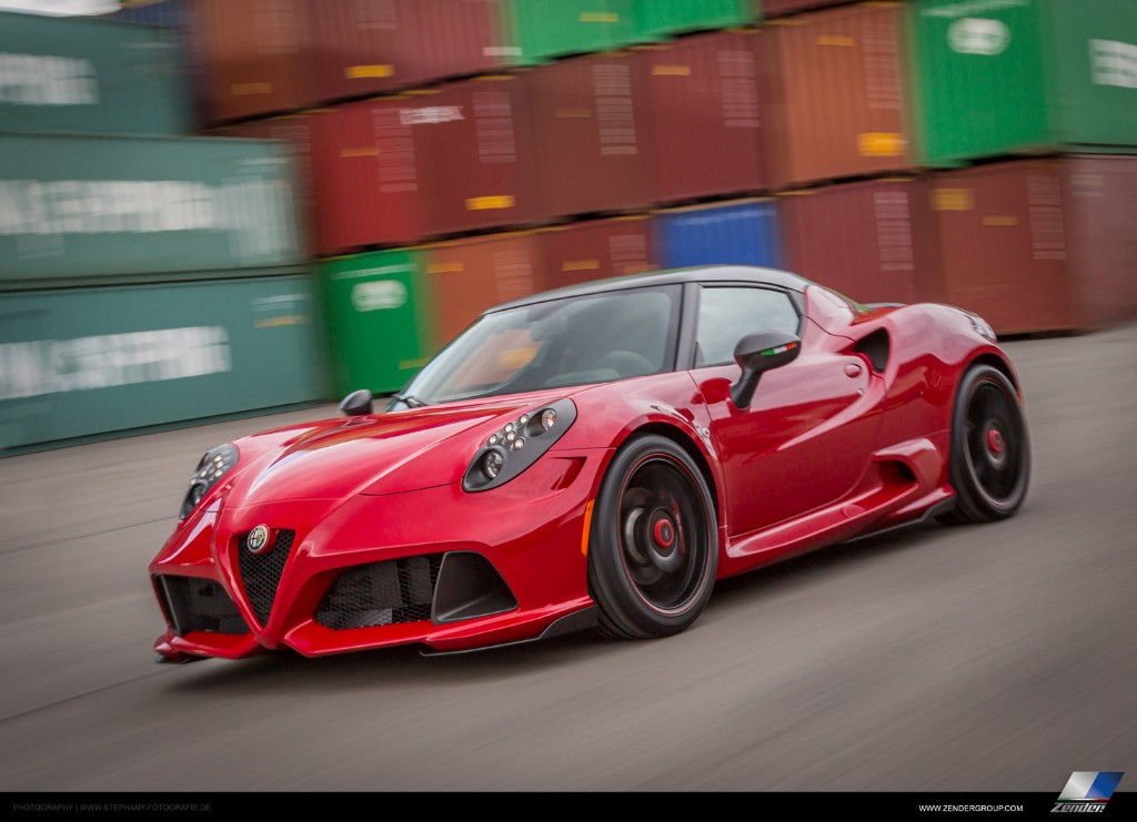 Tuning: Alfa Romeo 4C por Zender, acentuando su carácter deportivo ...