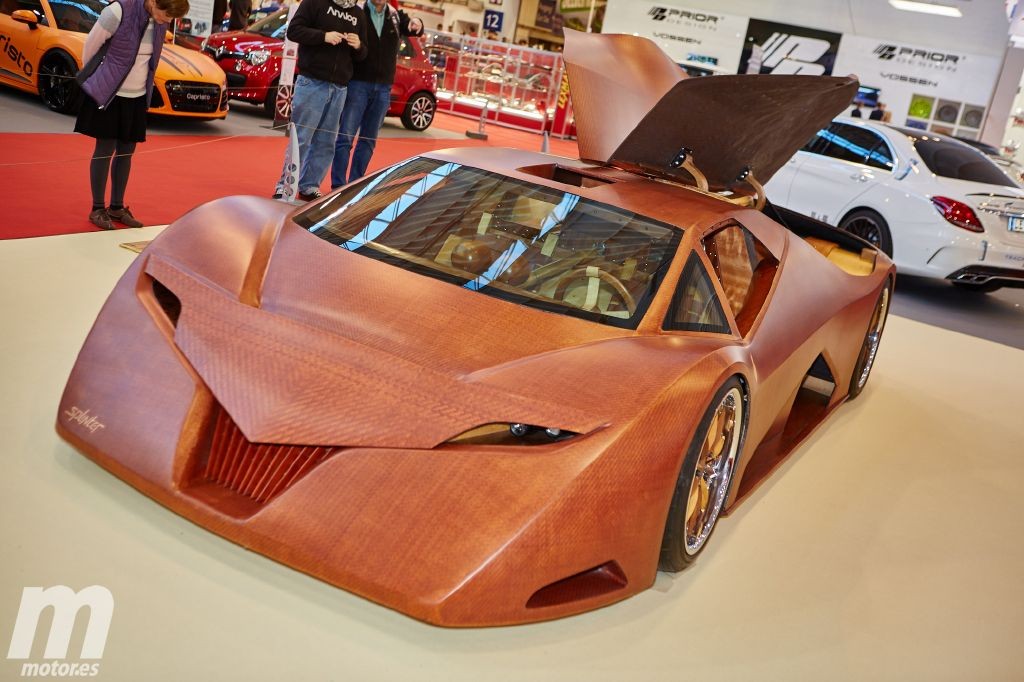 Splinter, un superdeportivo fabricado en madera en el Essen Motor Show ...
