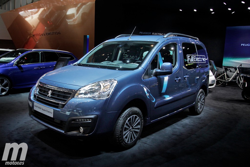 Peugeot Partner Tepee Electric 2017: 170 km de autonomía para un nuevo ...