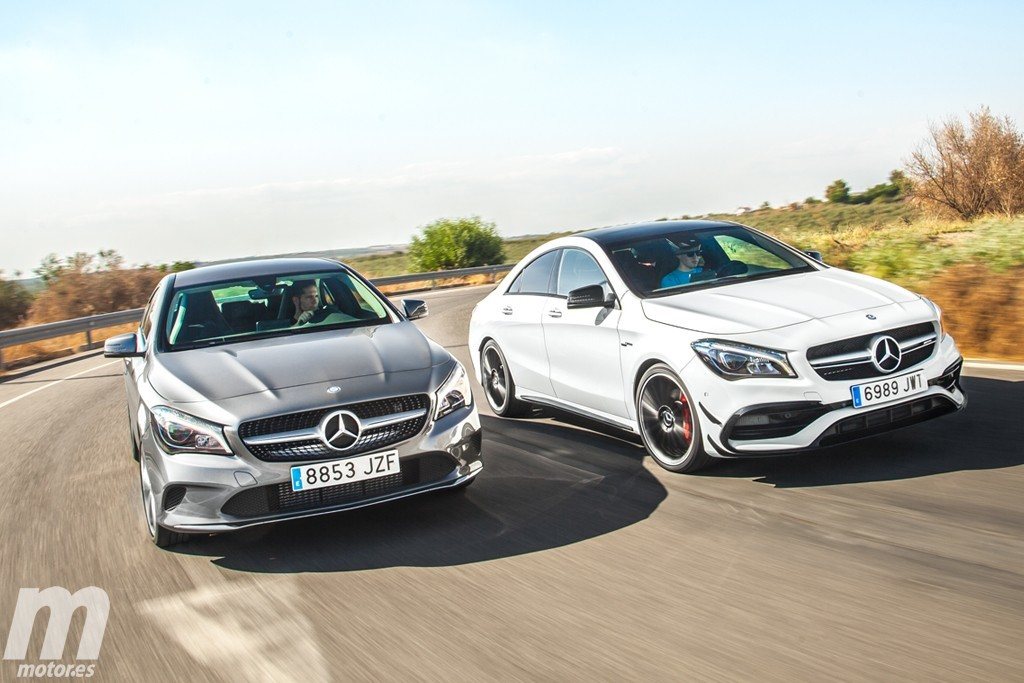 Mercedes CLA 200d y CLA 45 AMG, ¿cómo de diferentes son? - Motor.es