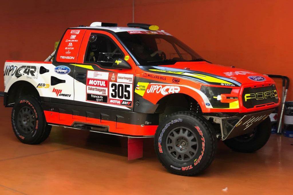 Dakar 2019: Prokop estrena un Ford F-150 evolucionado - Motor.es