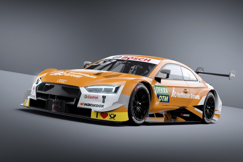 Jamie Green y su nuevo Audi RS 5 DTM, todo al naranja - Motor.es